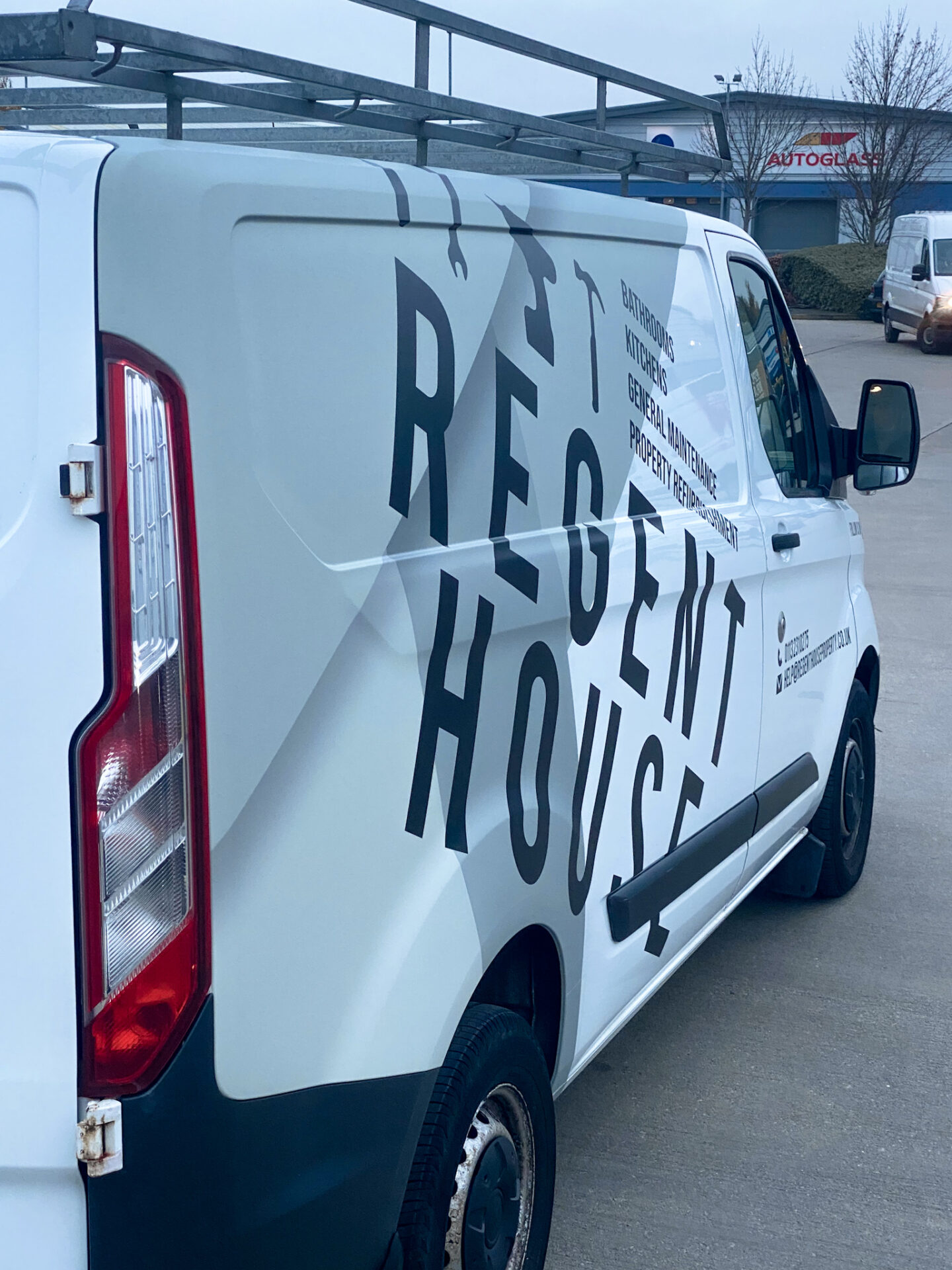 Regent House Fleet of Van Wraps - Commercial Project