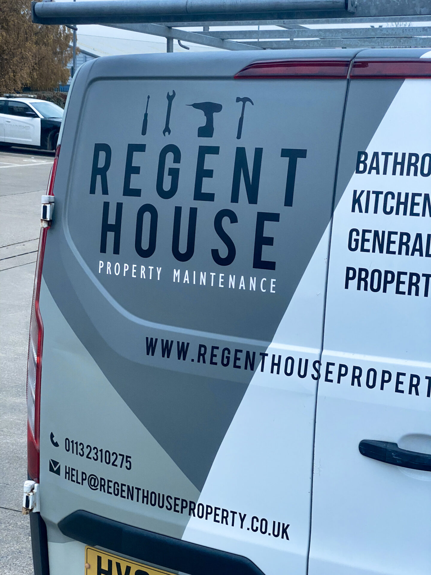 Regent House Fleet of Van Wraps - Commercial Project