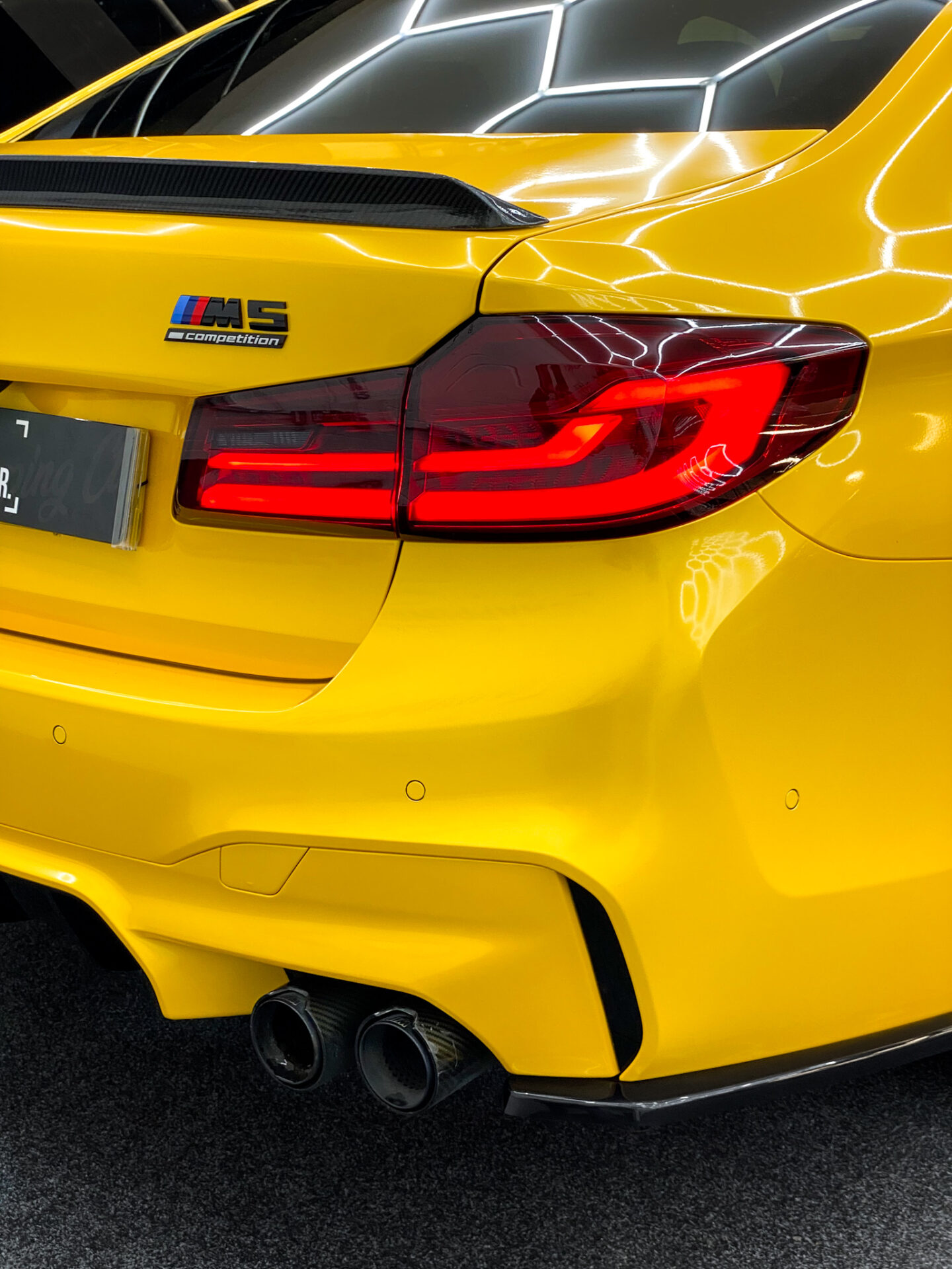 BMW M5 Competition - Saffron Yellow - Personal Wrapping Project