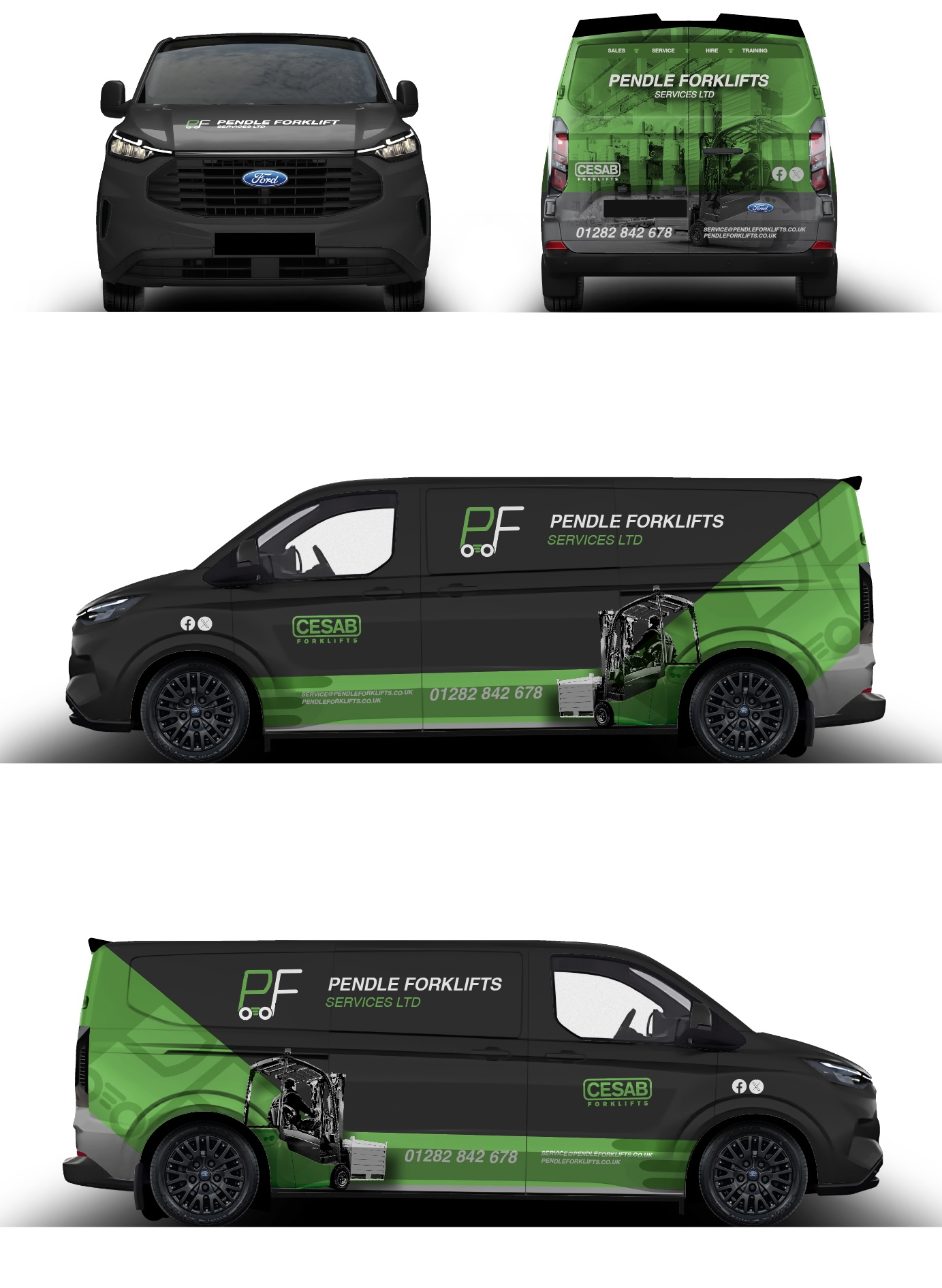 Pendle Forklifts - Commercial Project