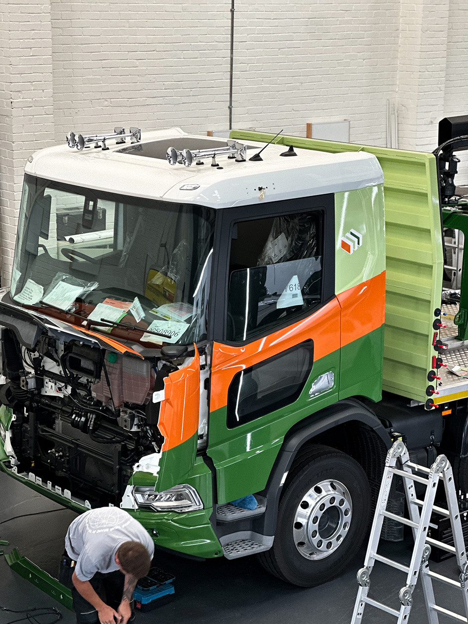 Plasmor Ltd - DAF XG's - Commercial Project