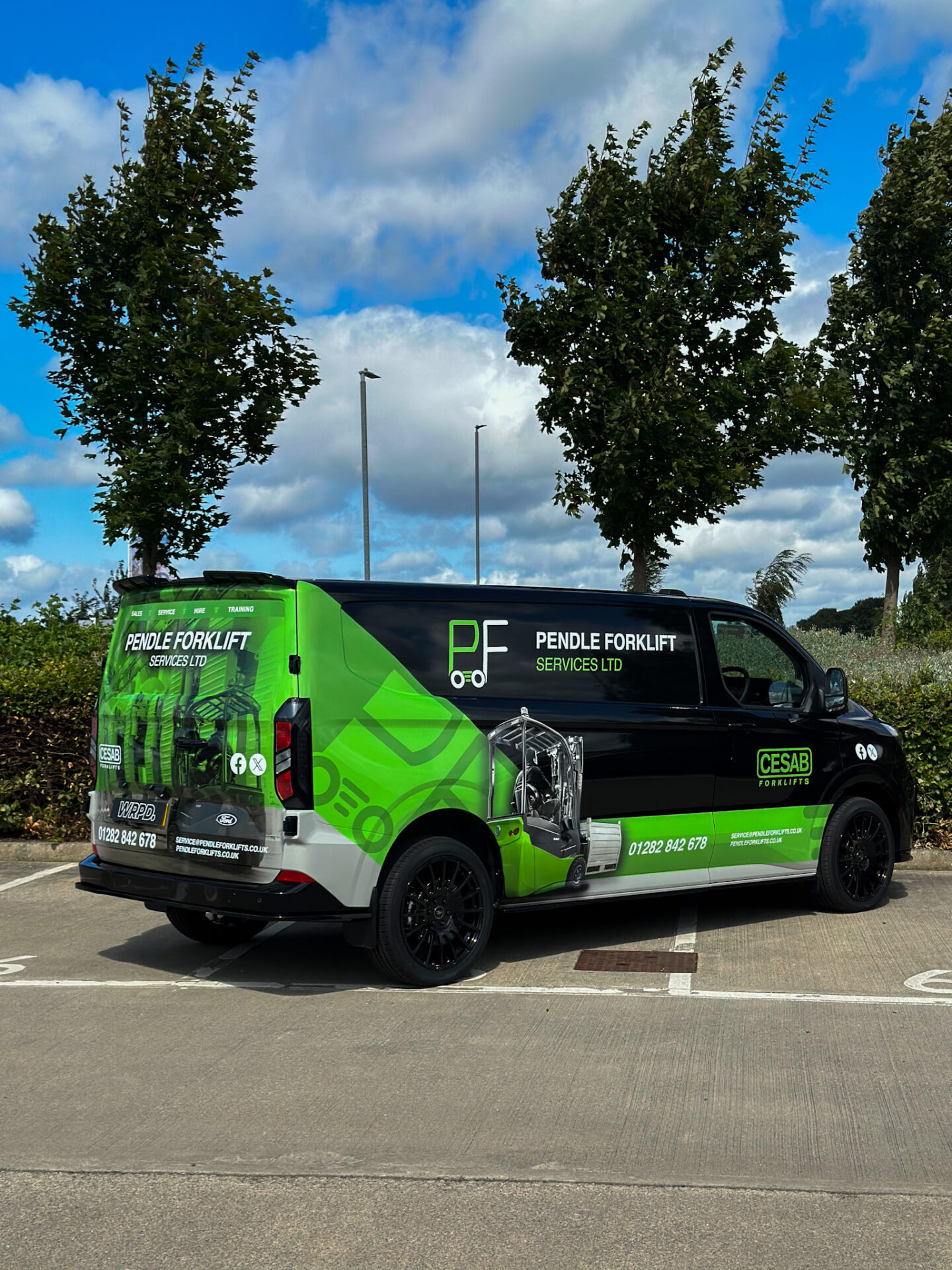 Pendle Forklifts - Commercial Project