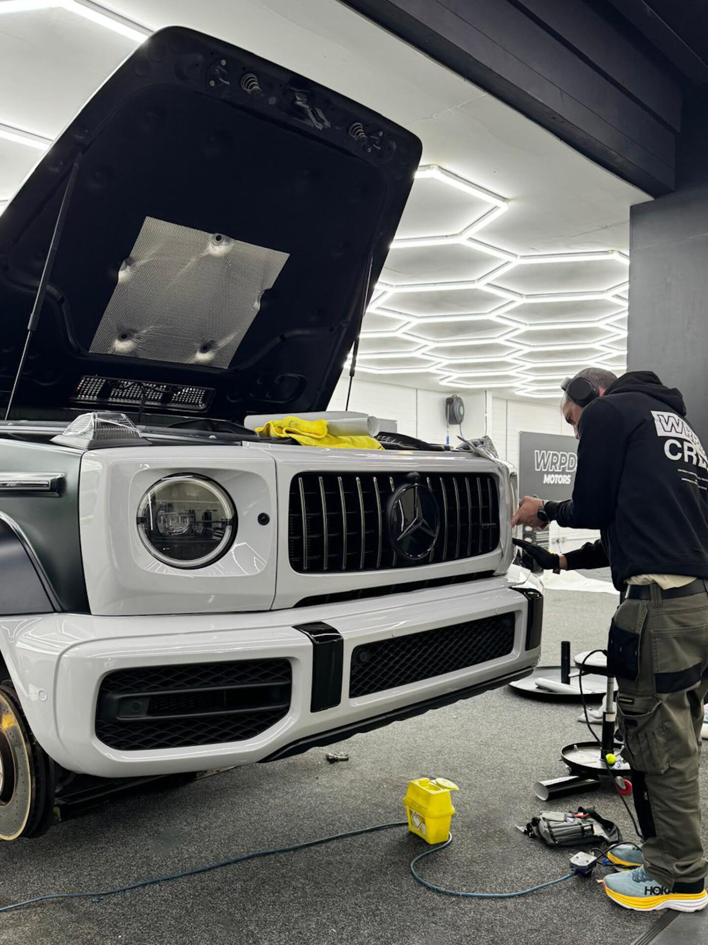 Mercedes-Benz G Wagon - Gloss Light Grey - Personal Wrapping Project