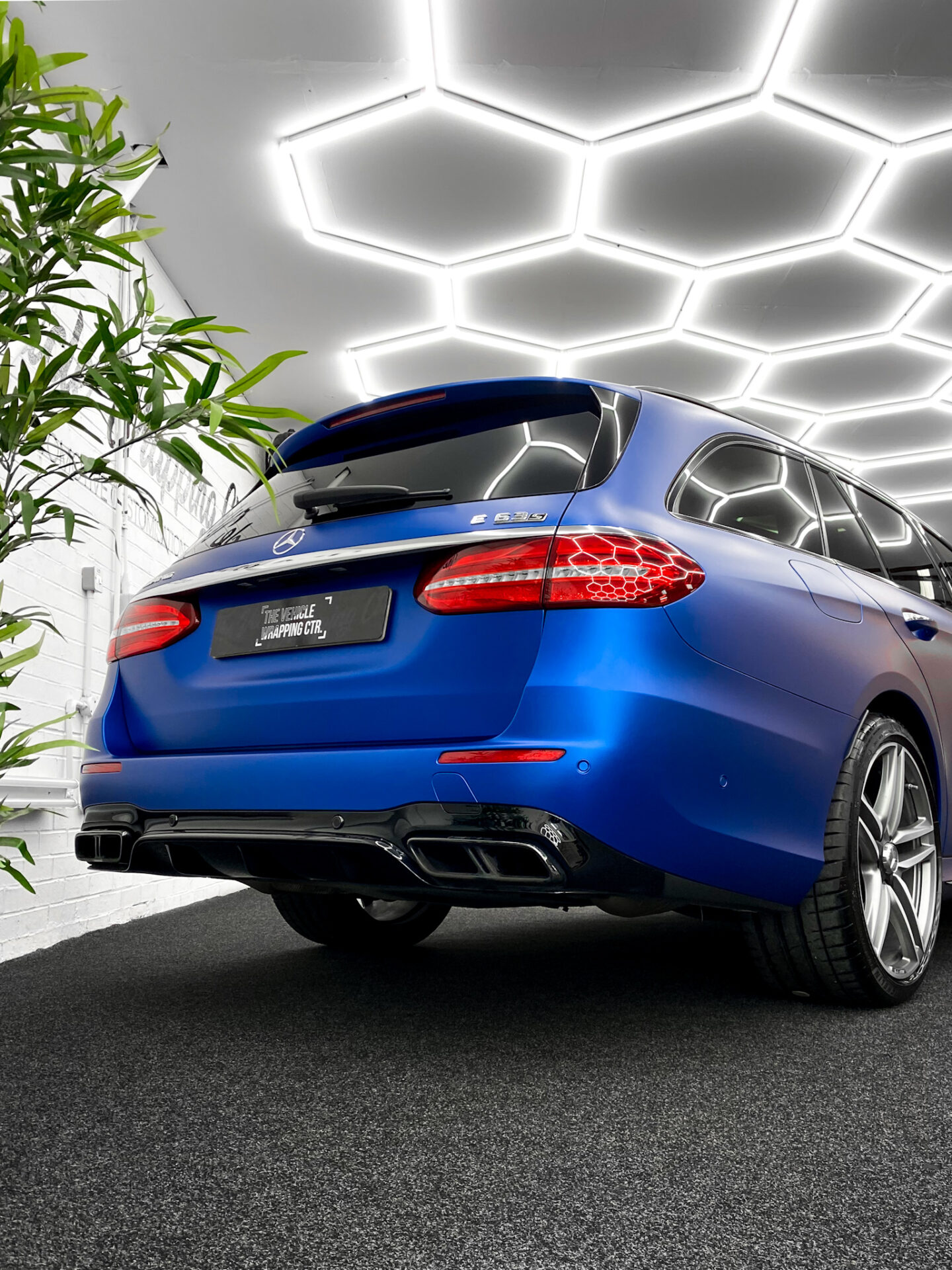 Mercedes E63s AMG - Matte Blue - Personal Wrapping Project