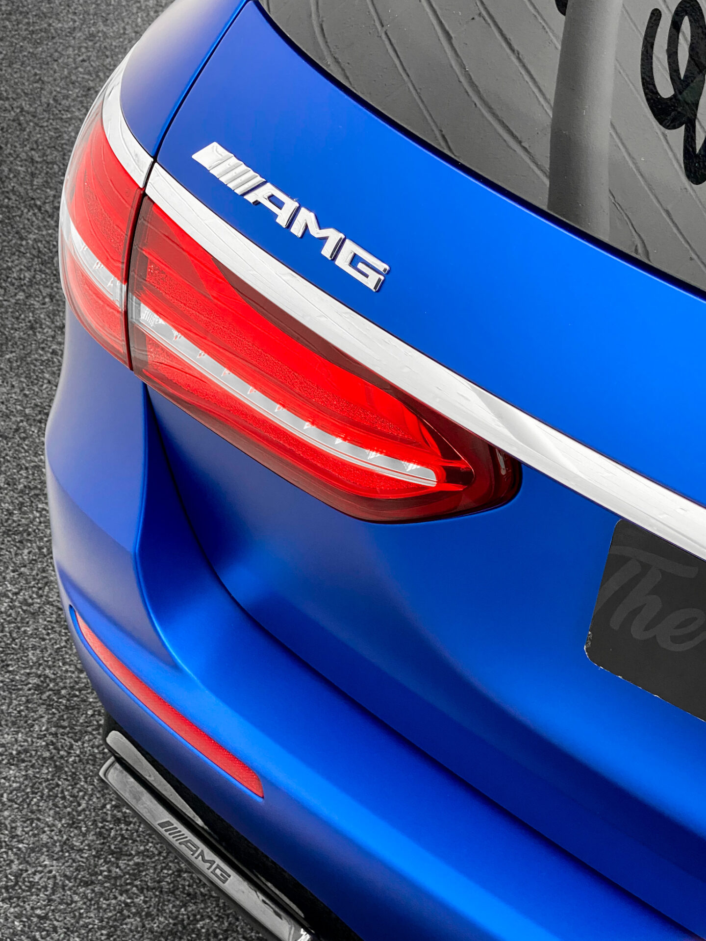 Mercedes E63s AMG - Matte Blue - Personal Wrapping Project