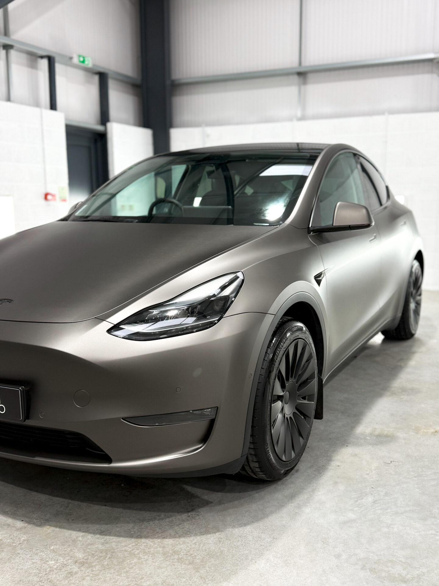 Tesla Model Y - Matte Charcoal Metallic - Personal Wrapping Project