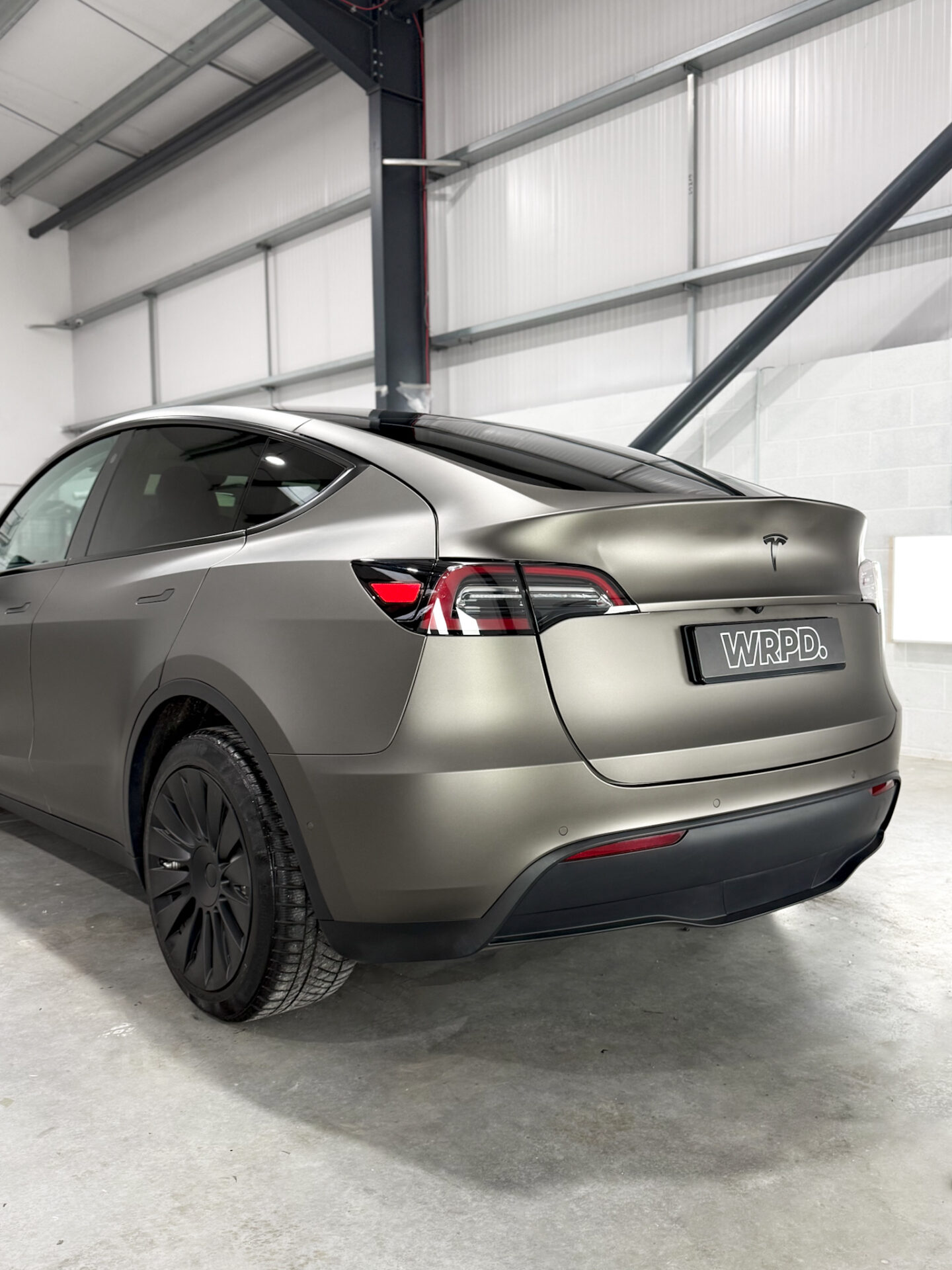 Tesla Model Y - Matte Charcoal Metallic - Personal Wrapping Project