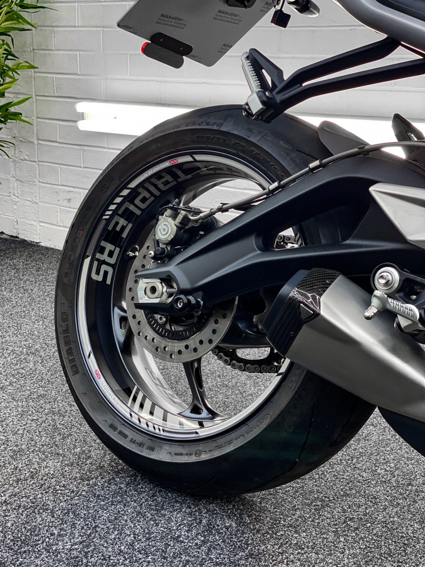 Triumph Street Triple - Carbon Details & Wheel Stickers - Personal ...