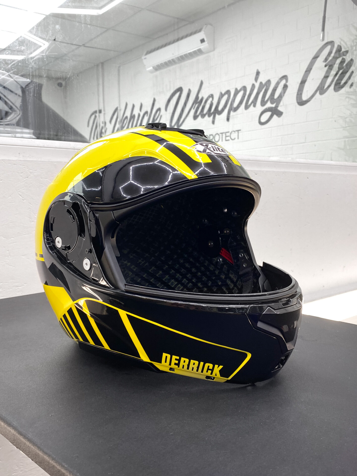 Custom Helmet Wrap - Personal Wrapping Project