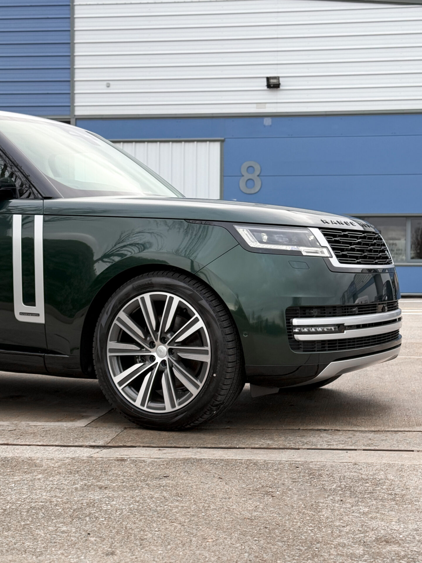Range Rover - Green Black Silk - Personal Wrapping Project