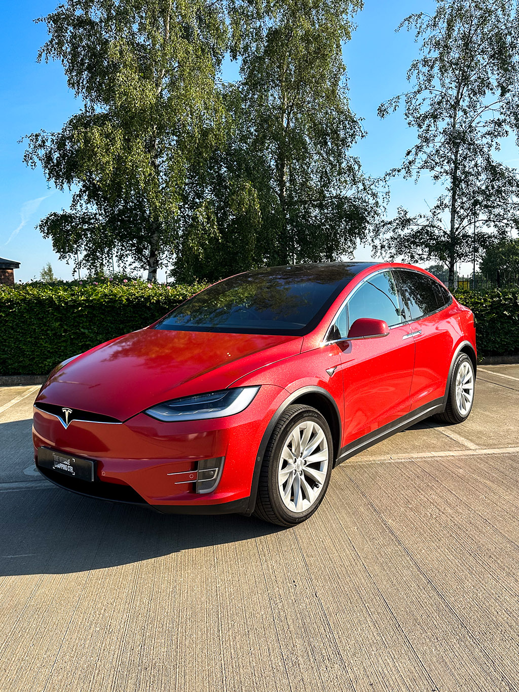 Tesla Model X - Luscious Lips - Personal Wrapping Project