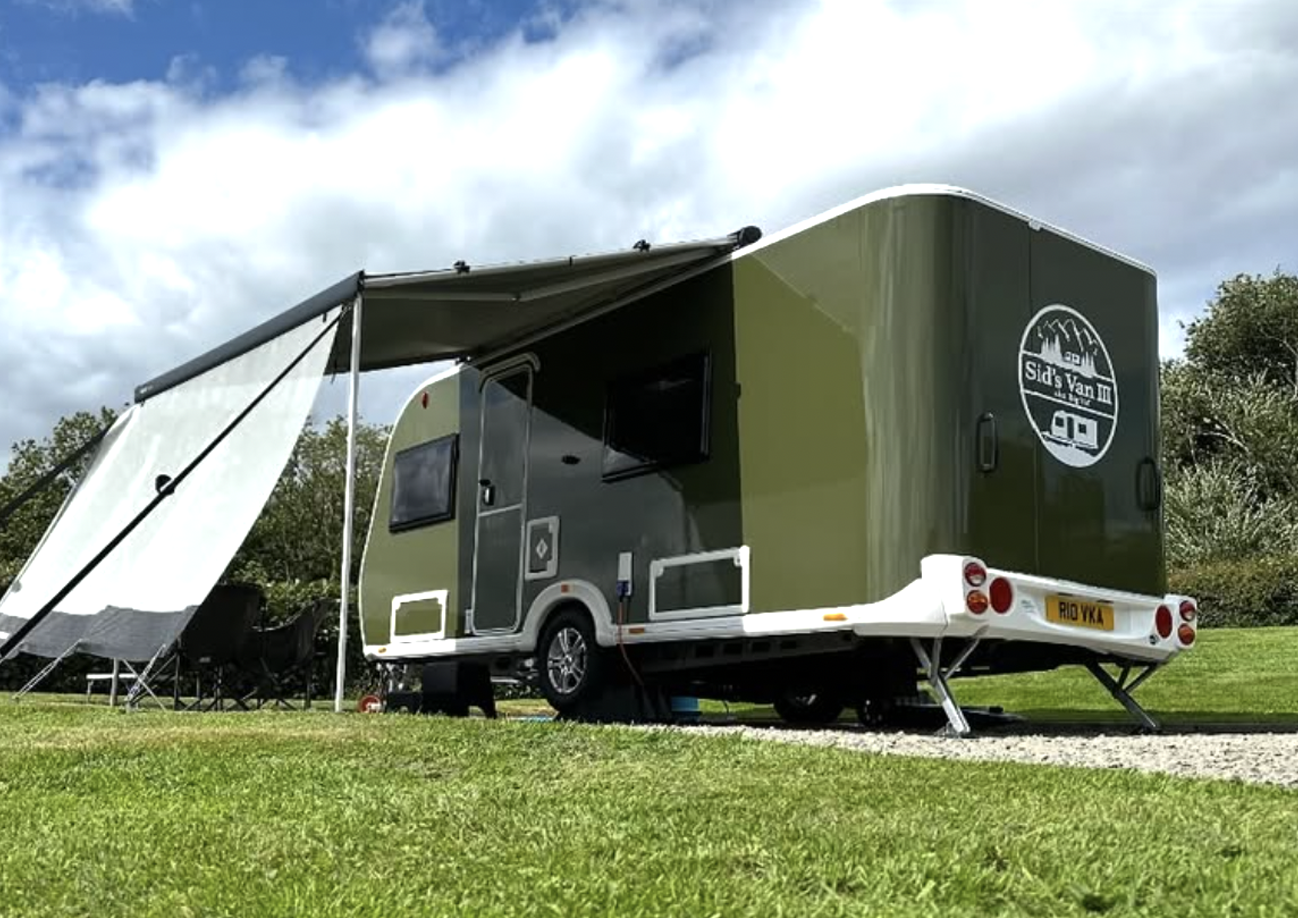 Sid's Caravan - Urban Green - Personal Wrapping Project