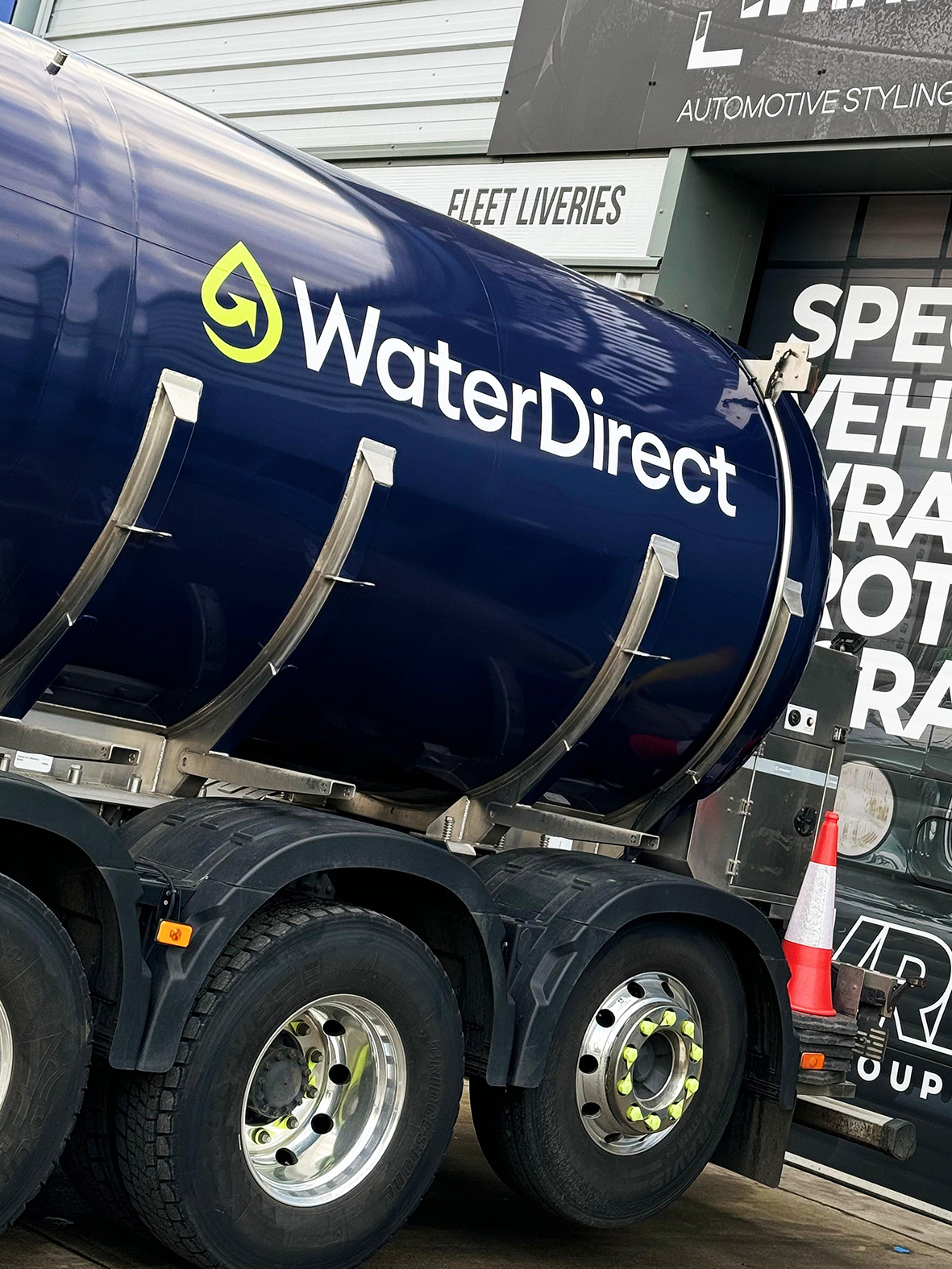 Water Direct - Volvo Tanker - Commercial Project