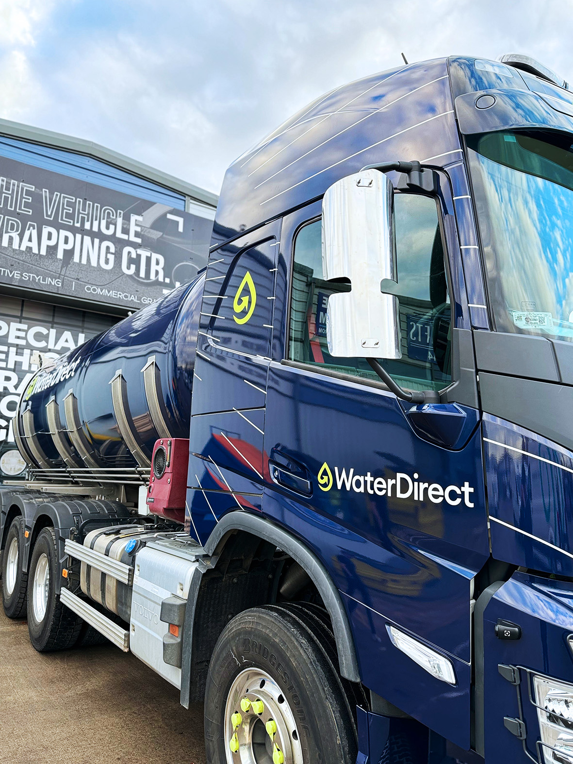 Water Direct - Volvo Tanker - Commercial Project