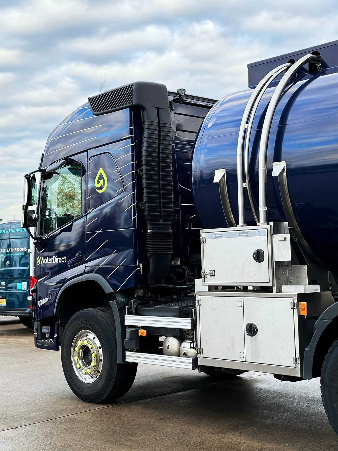 Water Direct - Volvo Tanker - Commercial Project