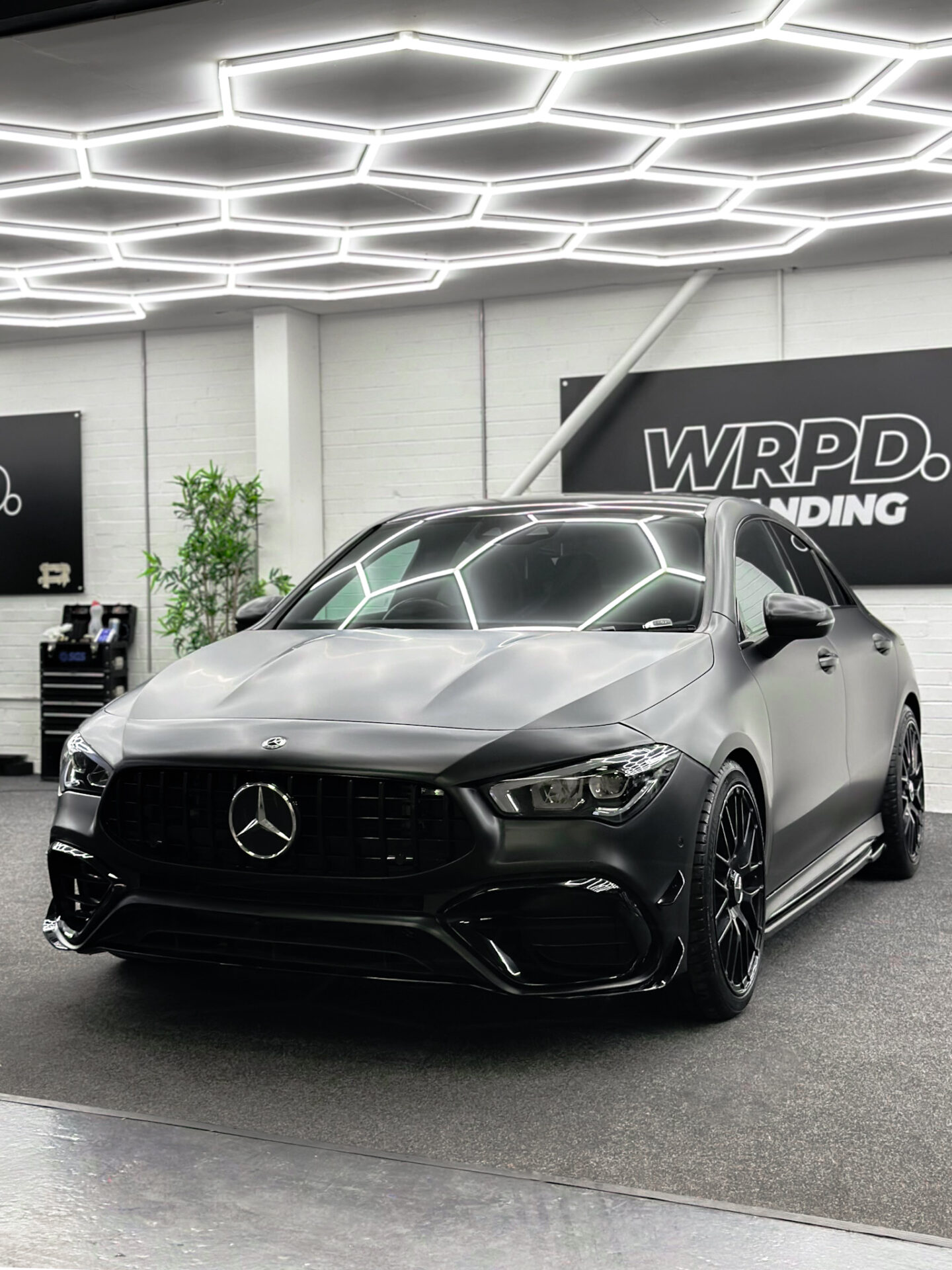 Mercedes-Benz CLA AMG - Satin Black - Personal Wrapping Project