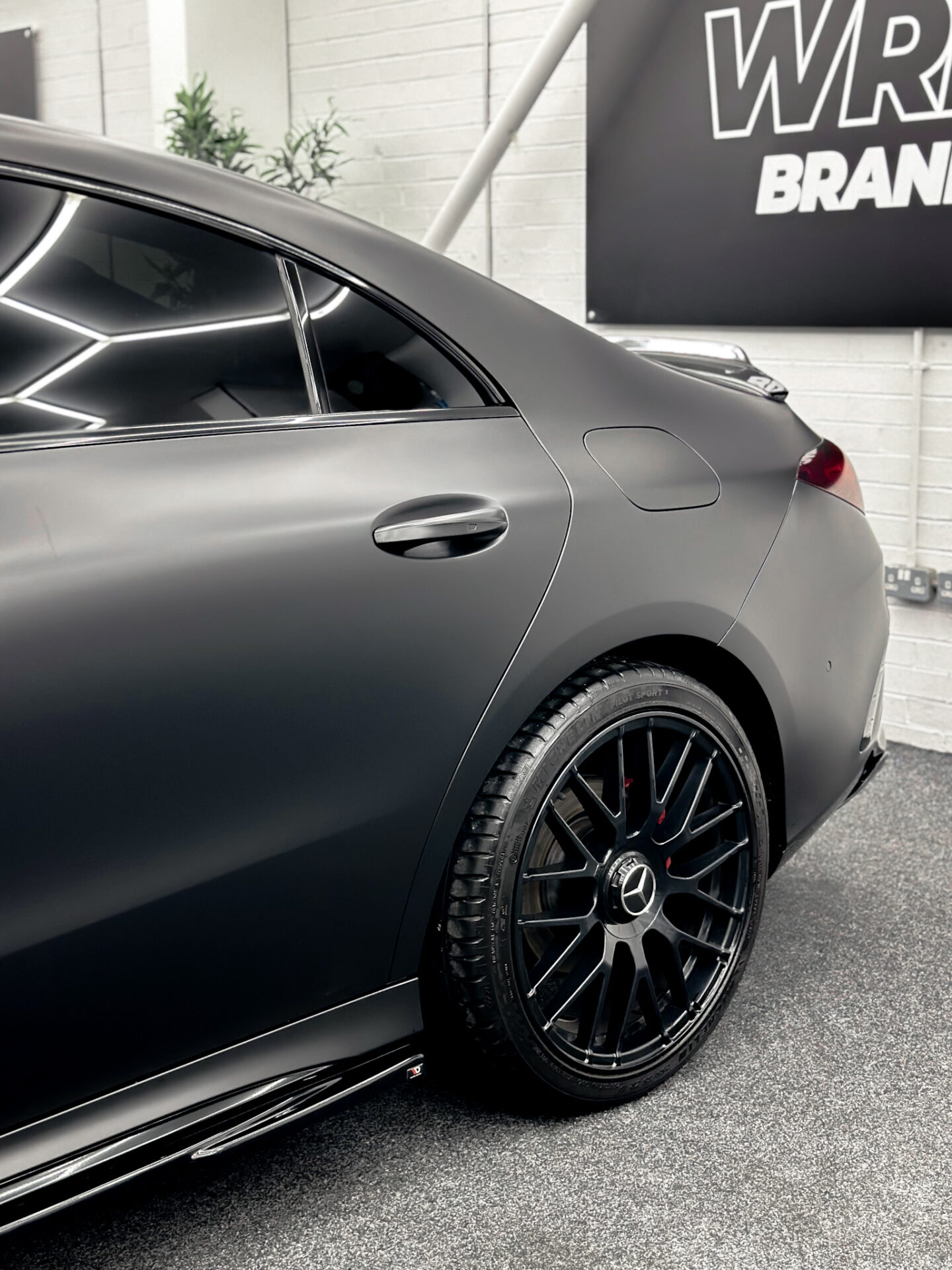 Mercedes-Benz CLA AMG - Satin Black - Personal Wrapping Project