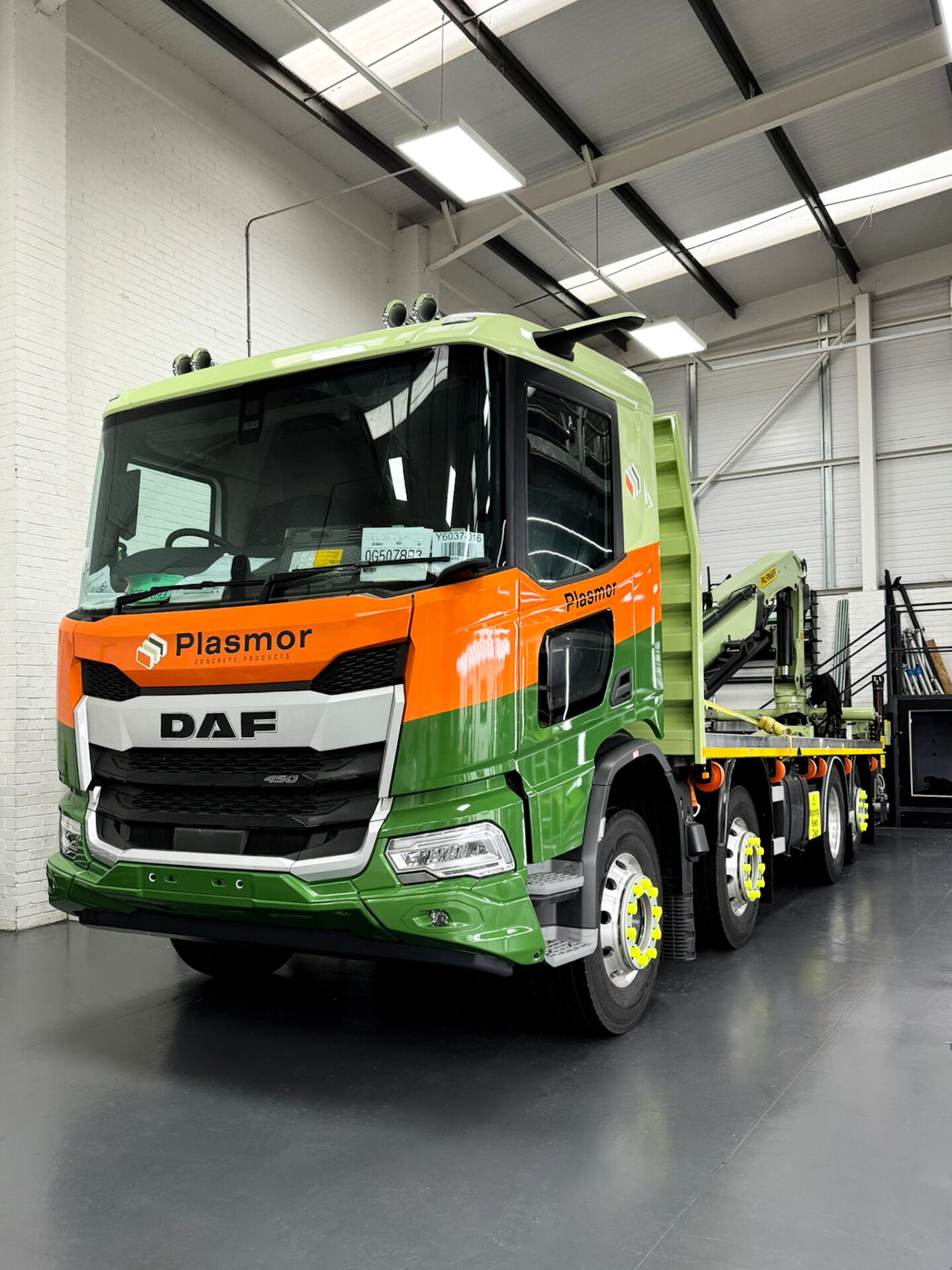 Plasmor Ltd - DAF XG's - Commercial Project