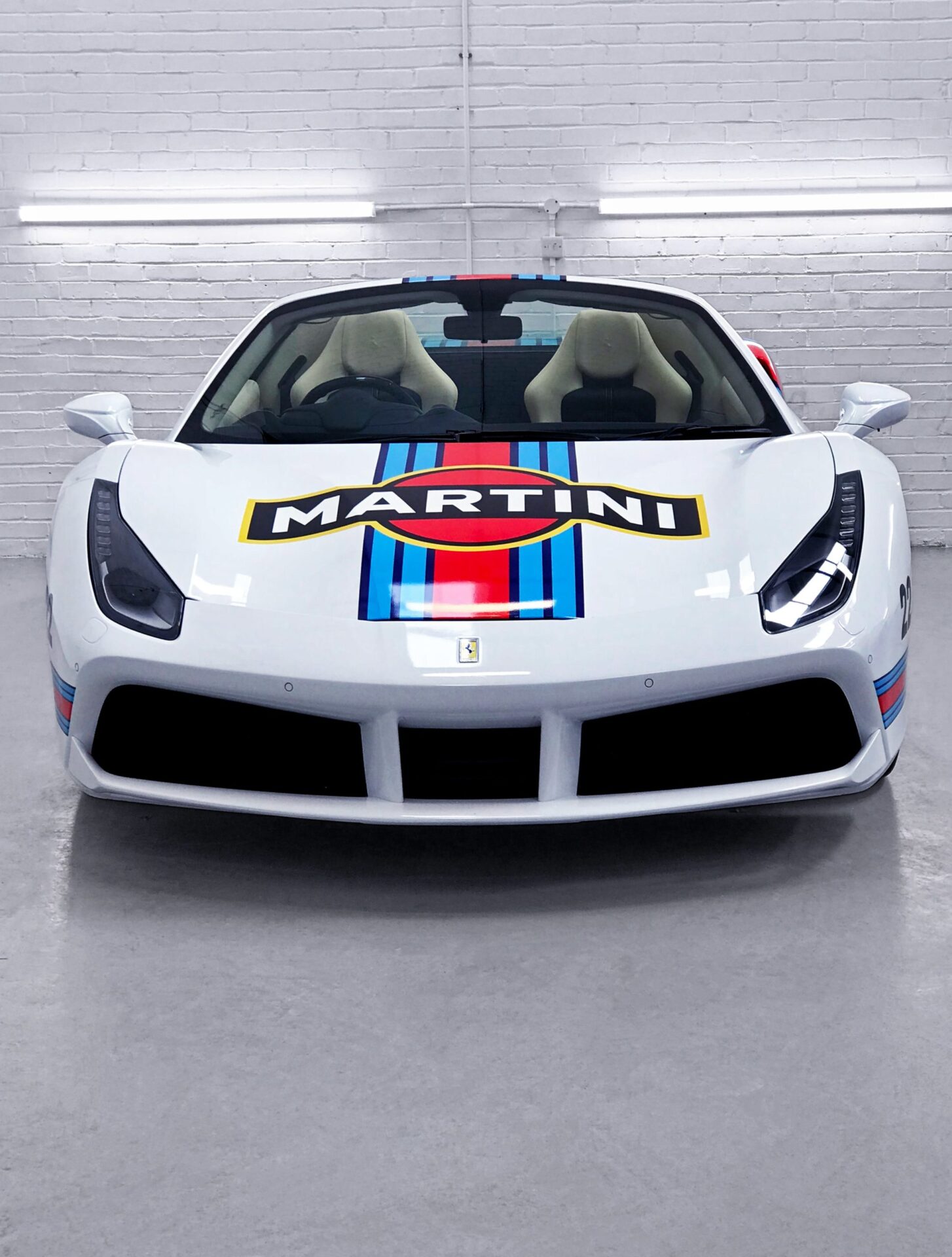 Ferrari 488 Spyder - Martini Livery - Personal Wrapping Project