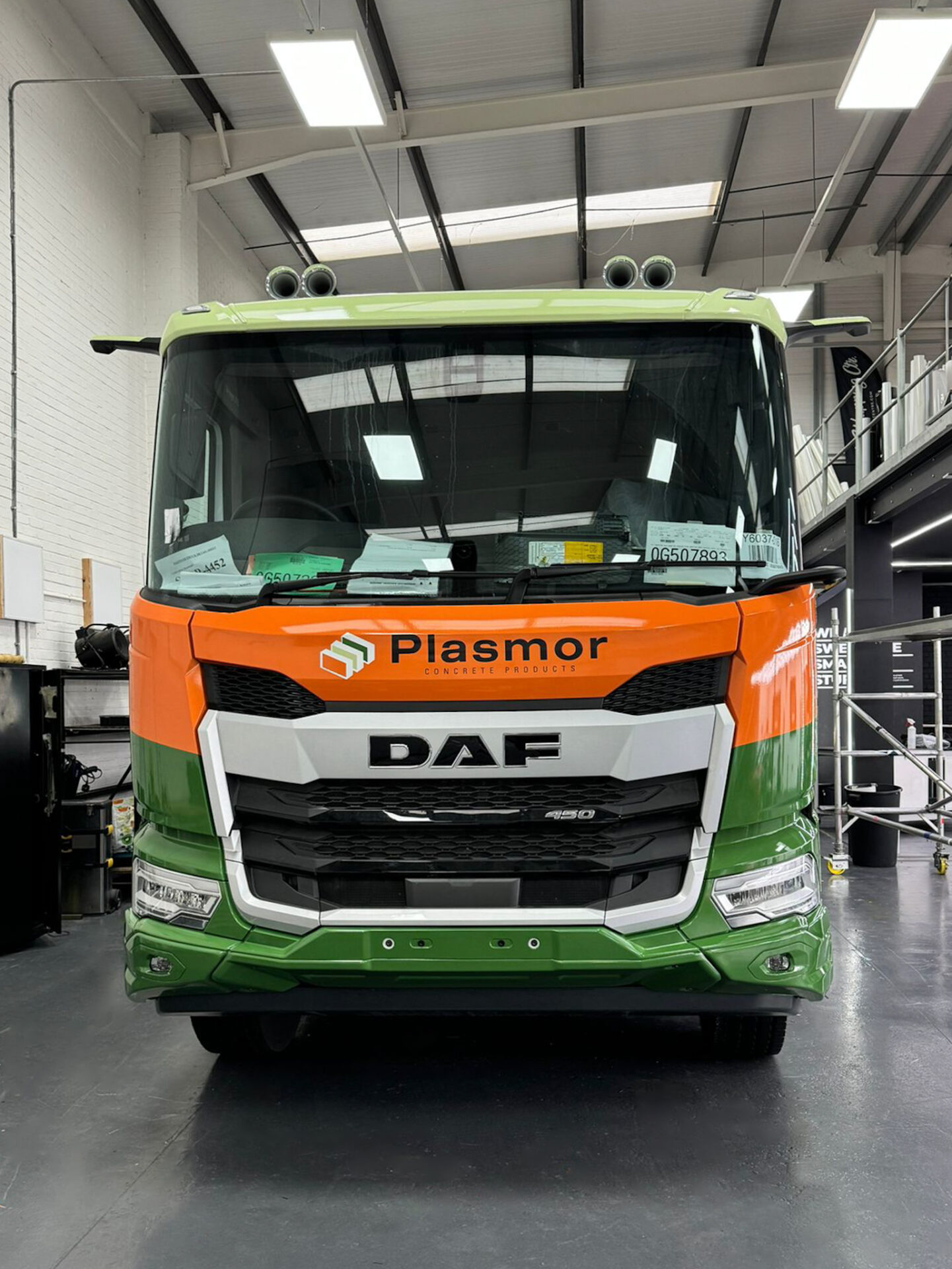 Plasmor Ltd - DAF XG's - Commercial Project