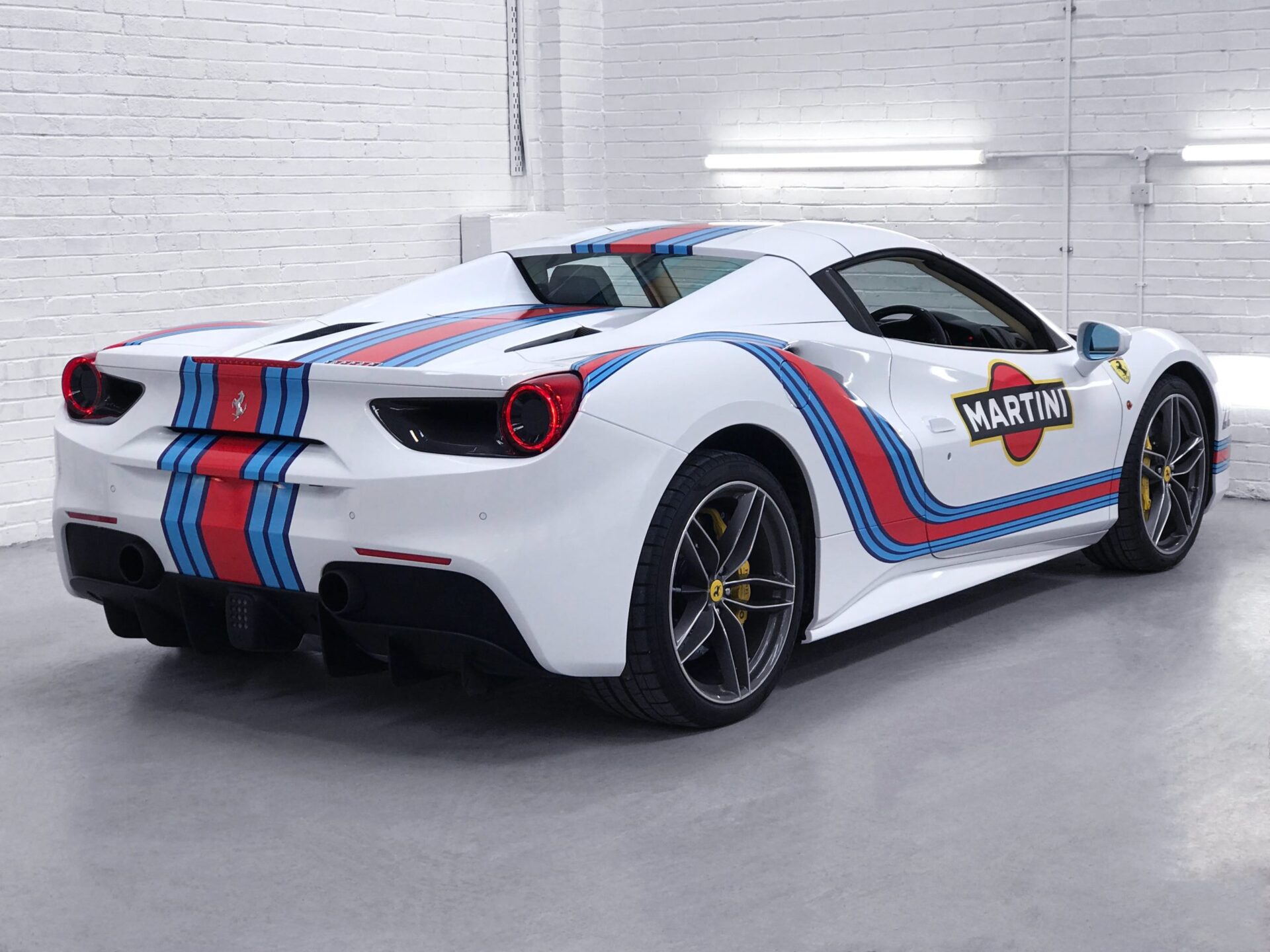 Ferrari 488 Spyder - Martini Livery - Personal Wrapping Project